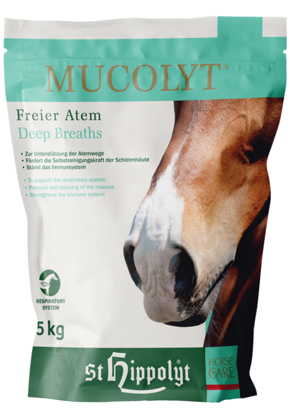 St. Hippolyt Mucolyt - für die Atemwege | pferdefutter.de