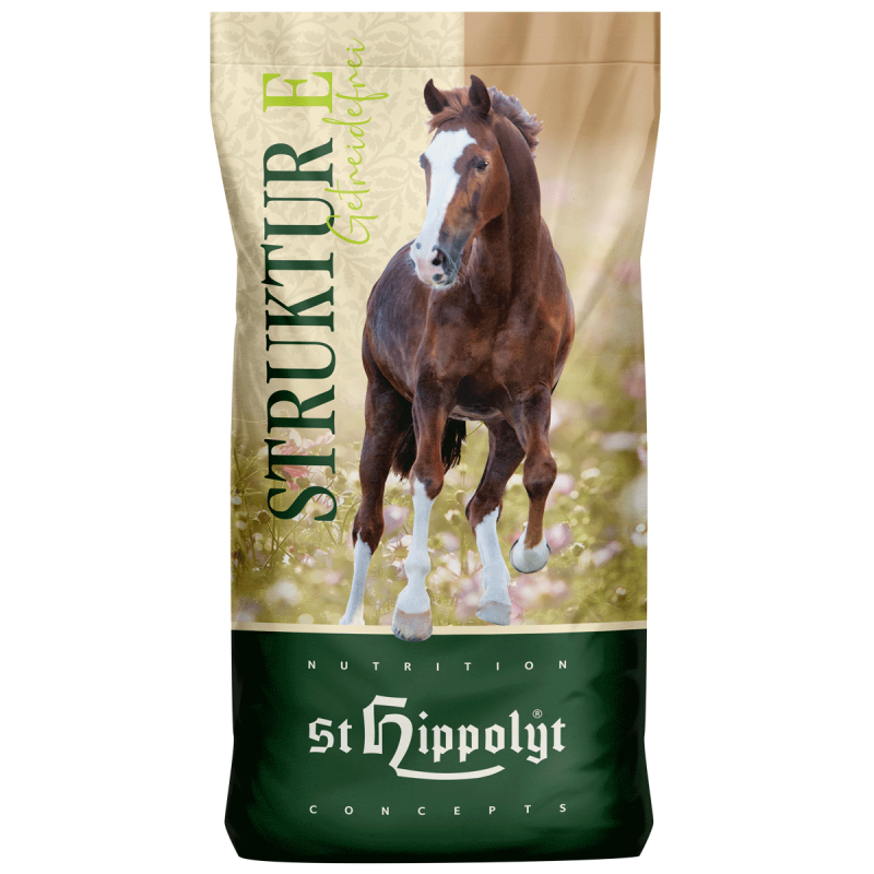 St. Hippolyt Struktur E getreidefrei versandkostenfrei | pferdefutter.de